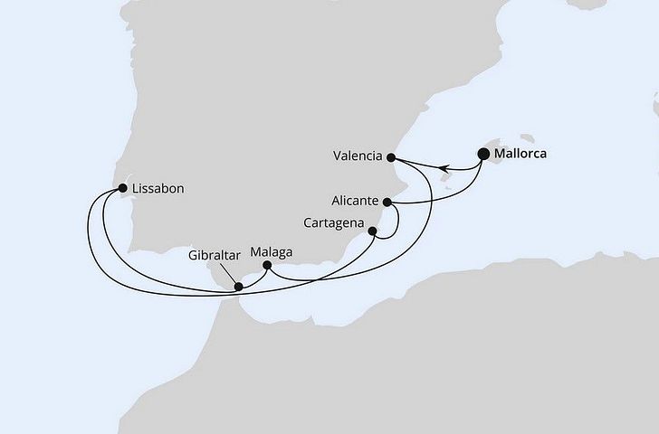 AIDA Winter 2027/2028 - AIDAsol - Silvesterreise im Mittelmeer