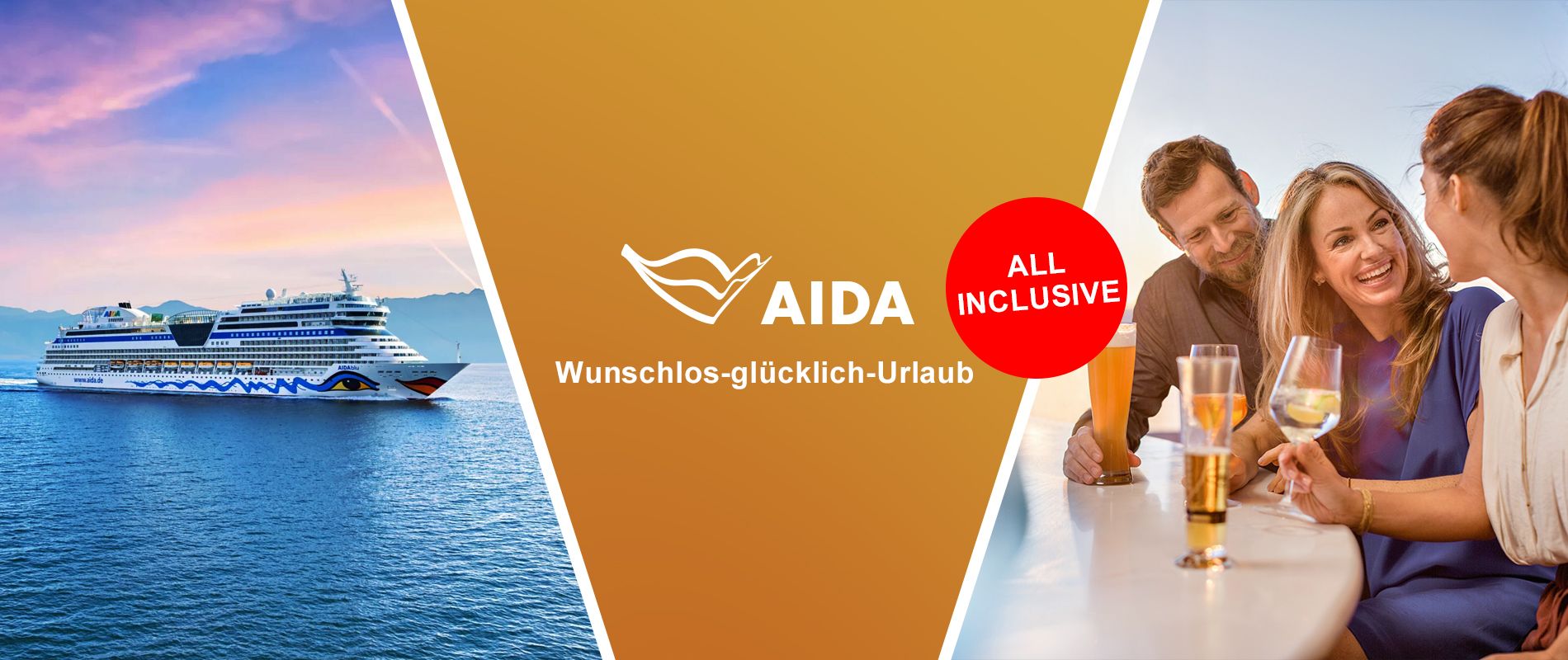 Rundum sorglos Urlaub mit AIDA All Inclusive