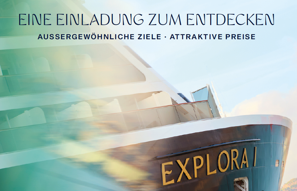 Explora Journeys: Eine Einladung zum Entdecken